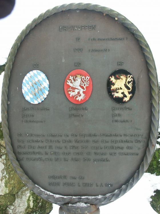 Drei Wappen